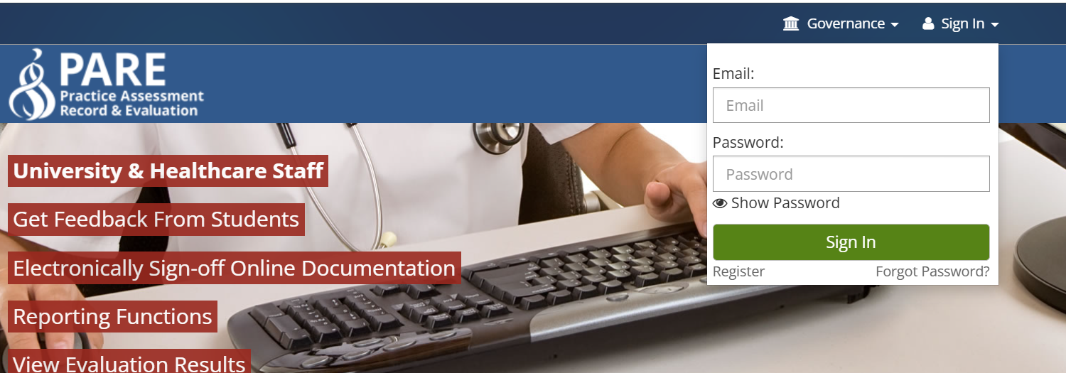 Activating Your PARE Account – OnlinePARE.net